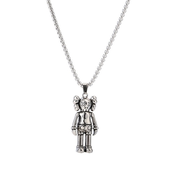 KAWS | Accessories | Kaws Sesame Street Cute Fashion Figures Necklace ...